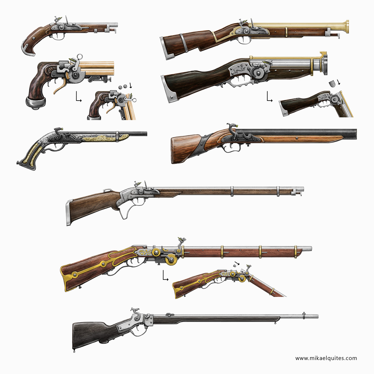 Flintlock Firearms Concepts